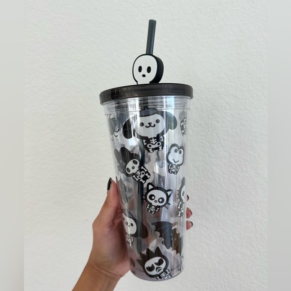 Sanrio | Dining | Hello Kitty Tumbler Halloween Skeleton Sanrio ...